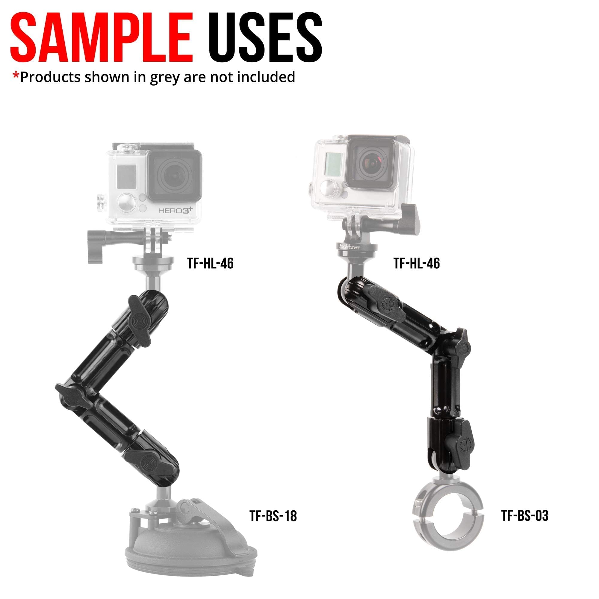 Mua Tackform 7" Aluminum Arm with Dual 20mm Ball & Socket Joints ...
