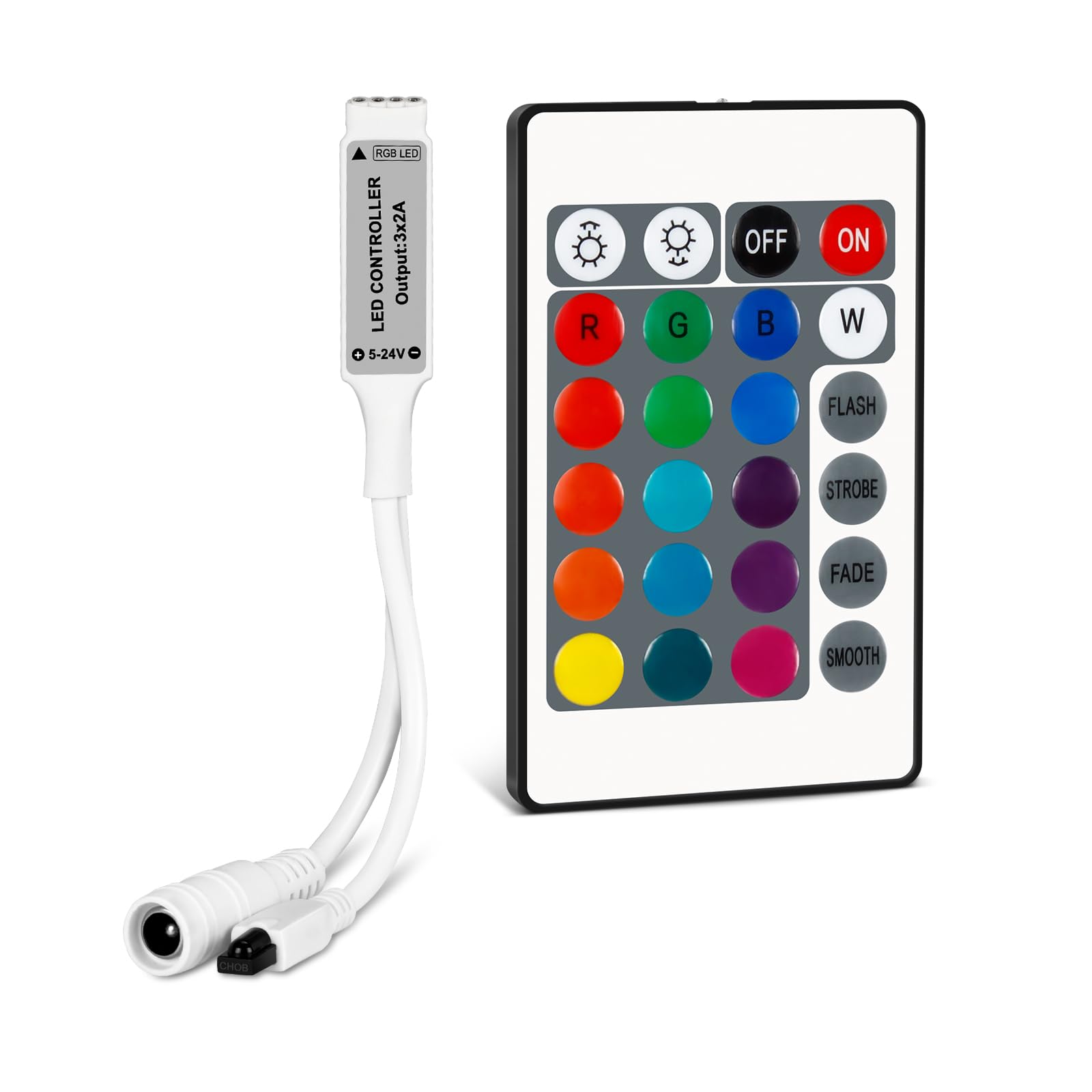 Mua RGBZONE Mini 4 PIN RGB IR LED Controller 24 Keys for SMD 3528 5050 ...