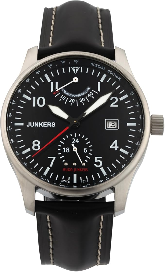 Junkers Hugo Junkers 66662 - Reloj analógico automático para Hombre ...