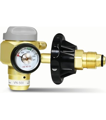 Psi Test Pressure Brass VN-500 Nitrogen Purge Regulator & Flow Meter ...
