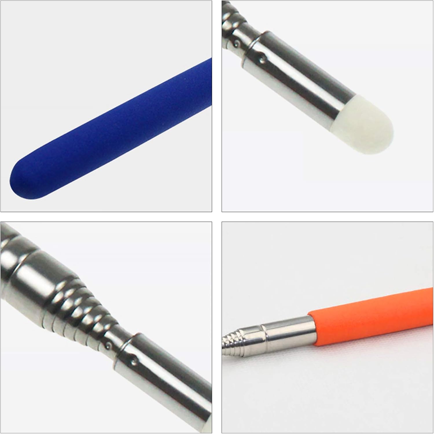 WIFUN 2 Pcs Pointer Stick, Telescopic Pointer Stick Teacher Pointer ...