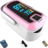 Amazon.com: mibest OLED Finger Pulse Oximeter, O2 Meter, Dual Color ...