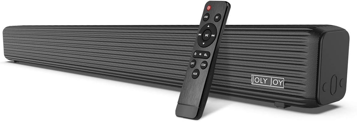 Sound Bars for TV, Joly Joy 90W TV Sound Bar Wireless Audio Speaker and Wired Home Theater ...
