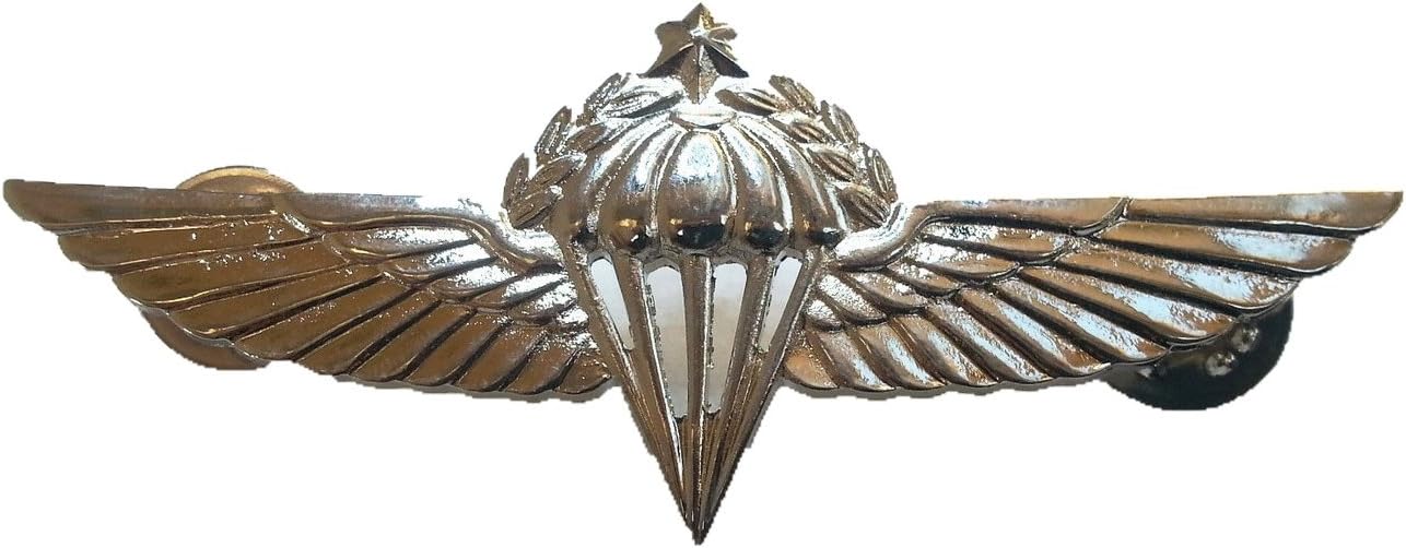 Amazon.com: Israeli army IDF SENIOR PARATROOPER WINGS BADGE Israel ...