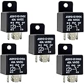 Amazon.com: EHDIS Car Relay 4 Pin 12v 40amp Spst Model No.: JD2912-1H-12VDC 40A 14VDC, Auto ...