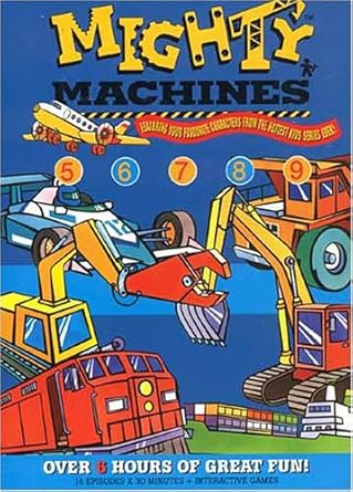 Amazon.com: Mighty Machines - Vol - 5 - 9 (Boxset): Movies & TV