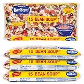 Amazon.com : Hurst's HamBeens 15 Bean Soup with Seasoning Packet (4 ...