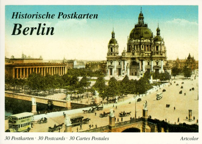 Historische Postkarten Berlin. 30 Postkarten /30 Postcards /30 Cartes ...