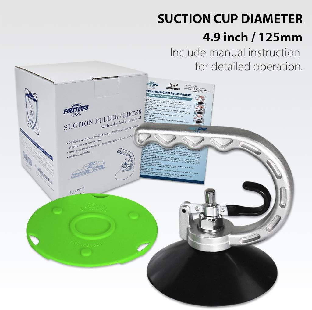 FIRSTINFO Auto Suction Cup/Pad Dent Puller/Lifter 125mm and Glass ...