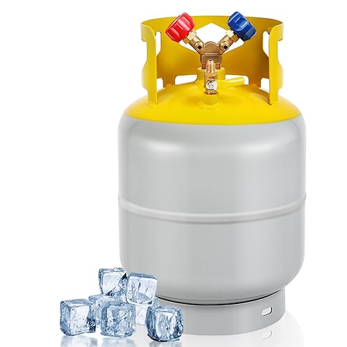 FAHKNS 30 LB Refrigerant Recovery Tank for R12, R22, R134A, R410A ...