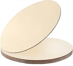 Amazon.com: 5Pcs 14 Inch Wood Circles for Crafts, Unfinished Blank ...