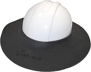 The Original Sunbrero Hard Hat Sun/Rain Visor (GRAY/WHITE) MADE OF ...