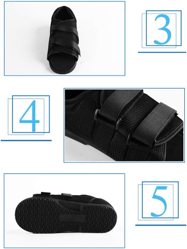 Medical Grade Post-Operation Heel Weight Bearing Shoe Surgery Open Toe ...