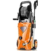 Amazon.com : Huanherad 4000 PSI Electric Pressure Washer 2024 Newest 2.8 GPM High Power Washer ...