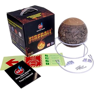 Fireball Automatic Fire Extinguisher Ball with Stand Bahrain | Ubuy