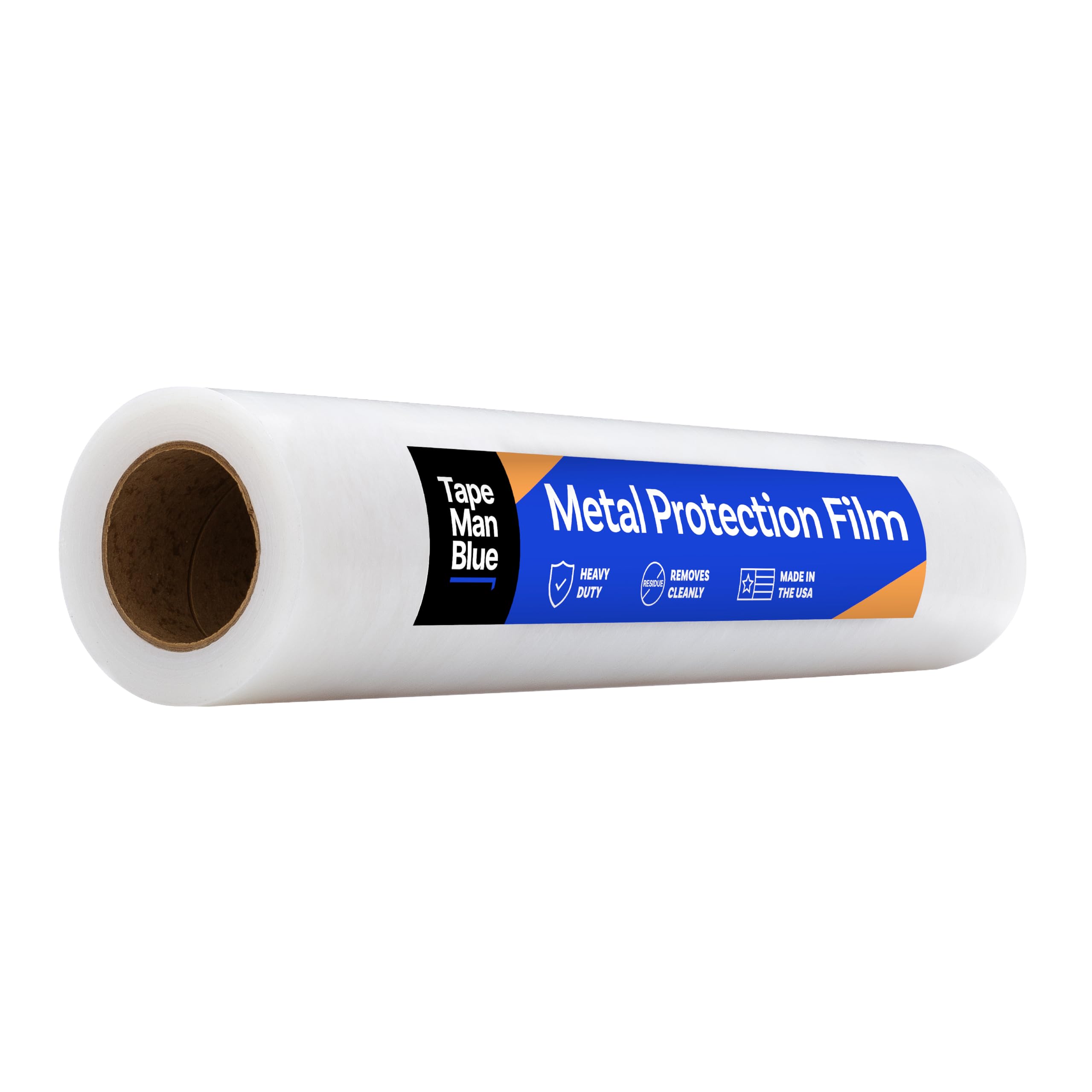 TapeManBlue Stainless Steel Protection Film, 24 inch x 200 feet, Made ...