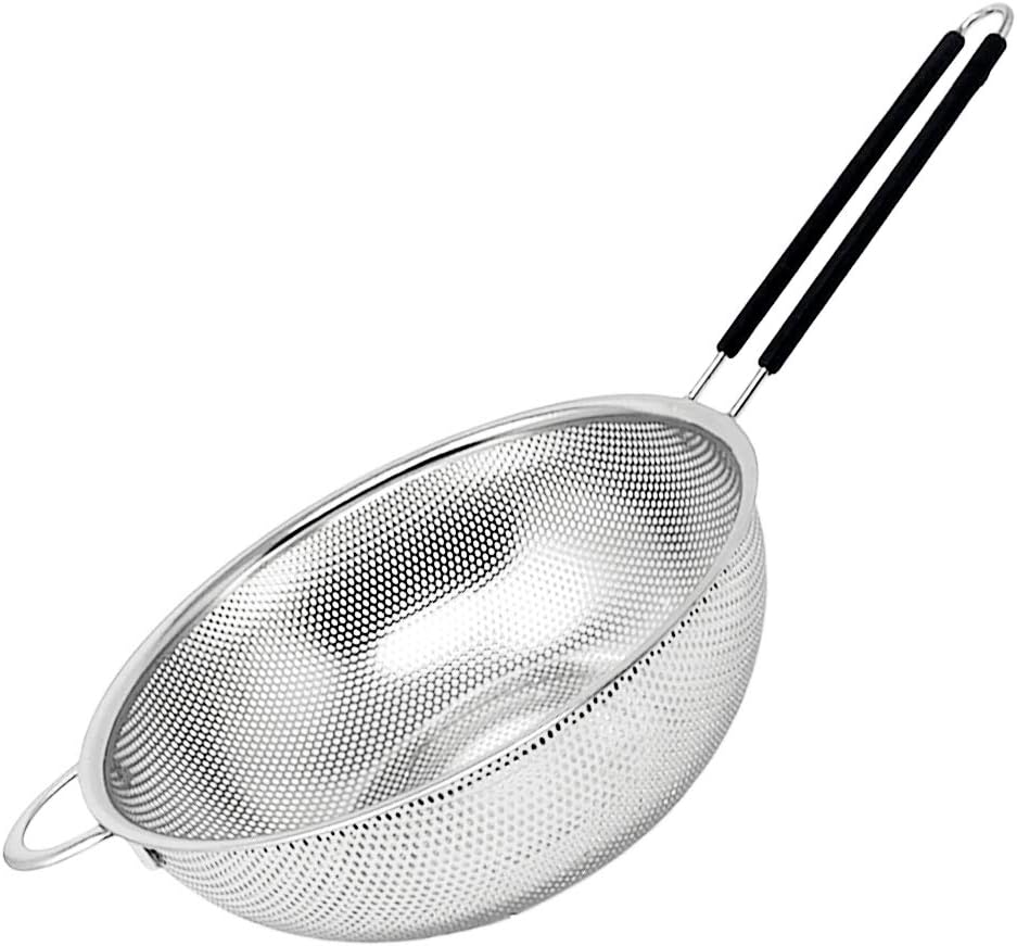 Space Home - Colino a Rete - Scolapasta con Manico in Silicone ...