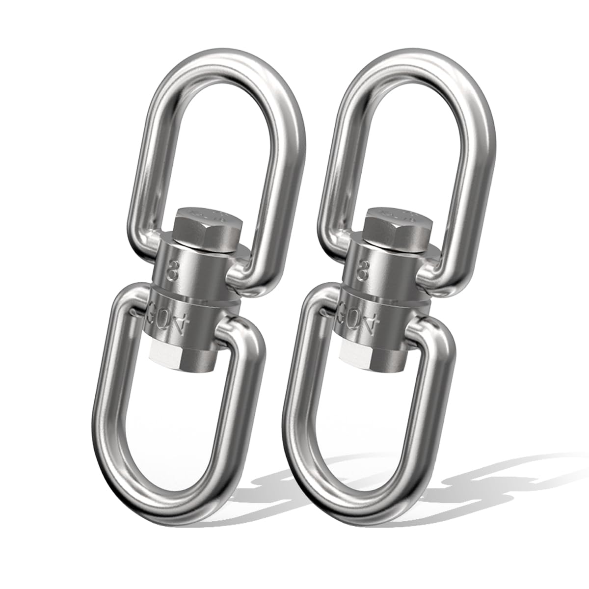 Mua Double Eye Swivel, 304 Stainless Steel Eye to Eye Swivel Ring ...