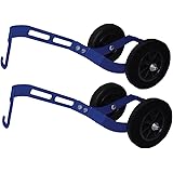 Extreme Max Big Wheel Drivable Snowmobile Dolly System Set of 3 - Wide ...