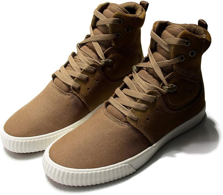 TWEAK "Weekender Men's High-Top Sneaker Brown 8M US: Amazon.ca: Shoes ...