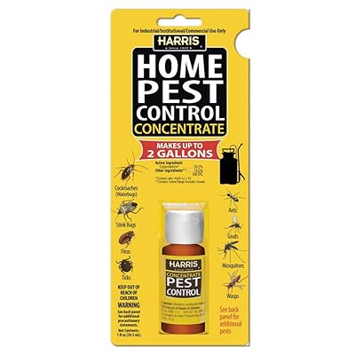 Buy HARRIS Home Pest Control, 2-Gallon Concentrate - Kills Roaches ...