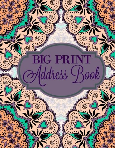 Amazon.com: Large Print Address Book (Extra Large **8.5 X 11** BIG ...