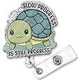 Amazon.com : ZBBFSCSB Slow Progress is Still Progress Funny Glitter ...