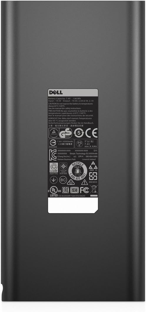 Dell Power Companion PW7015M 4 Cell 12000 mAh (Y4DTW) 451-BBMW – BigaMart