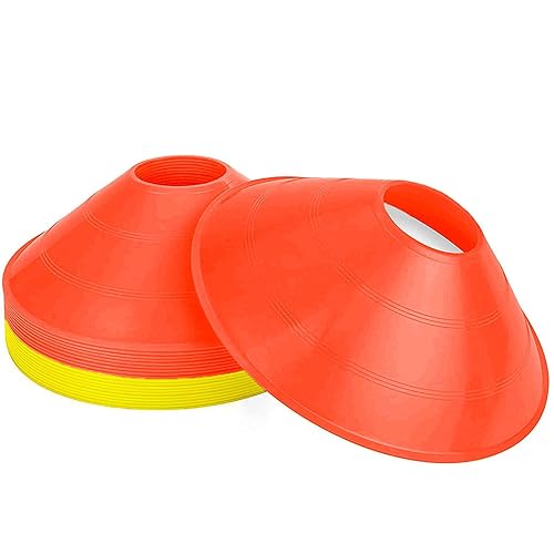Springen Agility Training Sport Cone 20 Pack - Soccer Cones Disc Cone ...