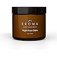 Amazon.com: Krowa Night Face Balm - Grass Fed Tallow Cream w/Essential ...