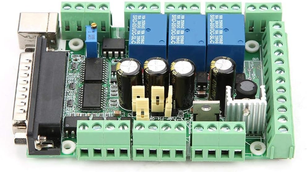 Jadpes 6 Axi CNC MACH3 USB Interface Board Adapter USB Controller Card ...