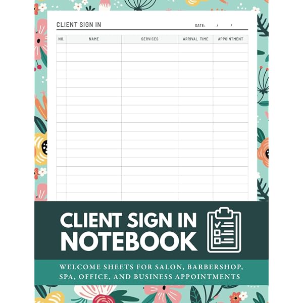 Salon Sign In Sheets Printable 2019 75*190cm Cosmetic Salon Sheets SPA