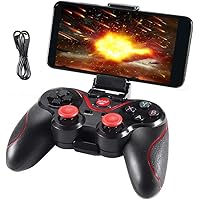 Amazon.com: Wireless Bluetooth Gamepad, S3 - Bluetooth Wireless Game ...