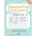 Amazon.com: Handwriting Practice Made Fun: Silly Sentences Penmanship ...