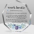 Amazon.com: Work Bestie Gifts Coworkers Leaving Farewell Going Away ...