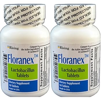 Amazon.com: Floranex Probiotic for Colon Health Generic for Lactinex 50 ...