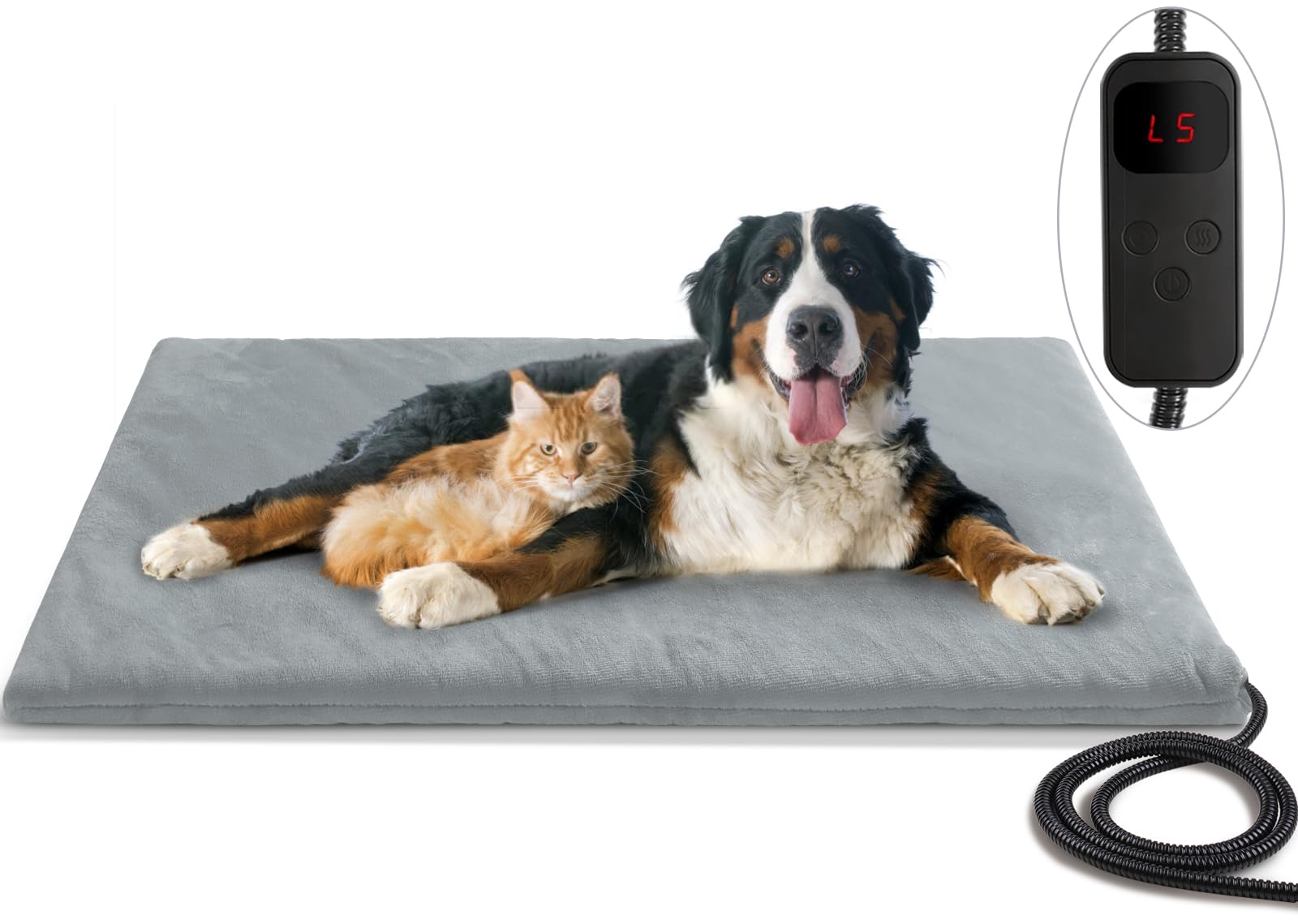 clawsable Super Large Size Pet Heating Pad Electric Heating Pad for ...