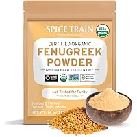 Amazon.com : SPICE TRAIN, USDA Organic Fenugreek Powder (397g/14oz ...