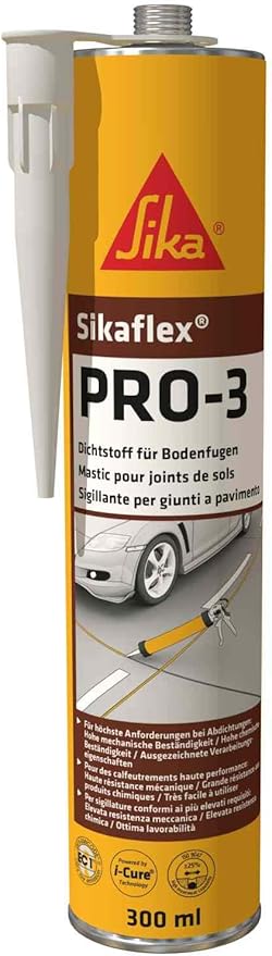 Sika 424124 Sikaflex PRO 3 1K-PU Sealant 300 ml Concrete Grey: Amazon ...