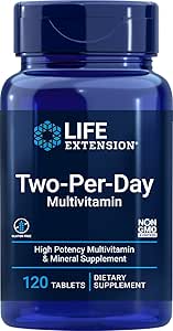 Life Extension Two Per Day (High Potency Multi-vitamin & Mineral ...