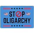 Amazon.com: Paosimi Stop The Oligarchy Sign 8x12 F K Fuck End Oligarchy ...