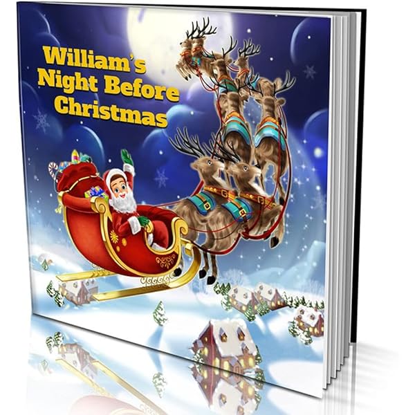 Personalized Christmas Books For Children Dinkleboo Personalized Santa ...