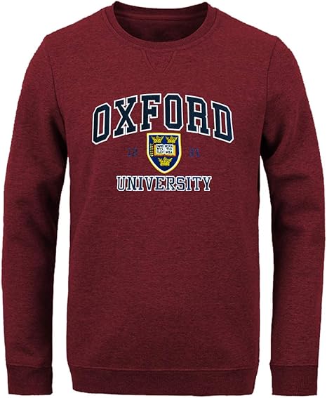 Oxford University Official Licensed Applique Sweatshirt: Amazon.co.uk ...