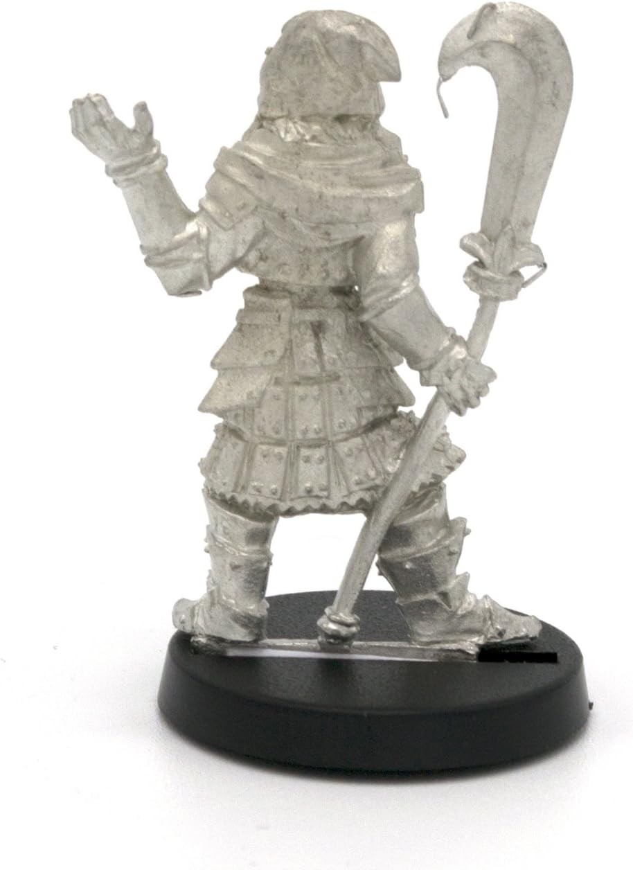 Stonehaven Half-Orc Necromancer Miniature Figure for 28mm Table top ...