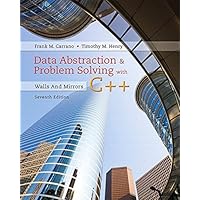 Amazon.com: Data Abstraction & Problem Solving with C++: Walls and Mirrors: 9780134463971 ...