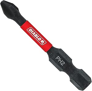 Diablo DPH22P5 2 in. #2 Phillips Drive Bits (5-Pack) - - Amazon.com