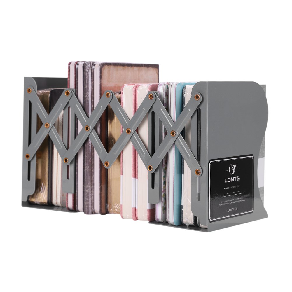 Desk Accessories & Storage Products Retractable Bookends Heavy Duty ...