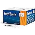 Amazon.com: Easy Touch U-100 Insulin Syringe with Needle, 27G 1cc 5/8-Inch (16mm), Box of 100 ...
