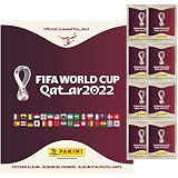 Amazon.com: Panini FIFA World Cup QATAR 2022 ALBUM + BOX (50 Packs, 5 ...