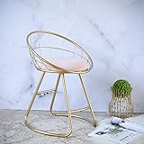 Crazy stool ZWD Modernes Möbel Stuhl – Bar Stuhl Rosa Metall Rahmen ...